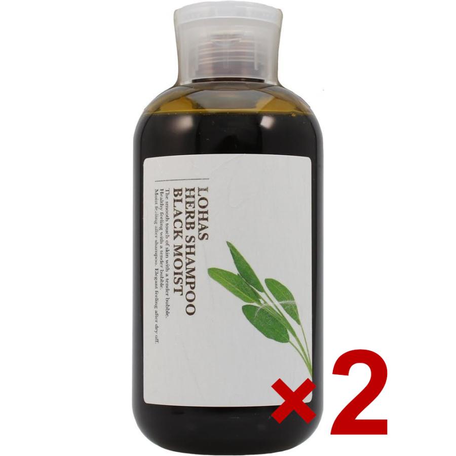 テクノエイト ／ ロハスハーブシャンプー （ブラックモイスト） 300ml しっとり艶タイプ【2個セット】 : amugis Yahoo!店 - 通販 - Yahoo!ショッピング
