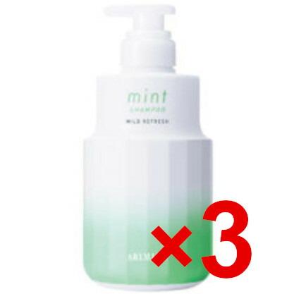 アリミノ ／ ミント シャンプー マイルドリフレッシュ 550ml【3個セット】/ ほどよく爽やか : amugis Yahoo!店 - 通販 - Yahoo!ショッピング
