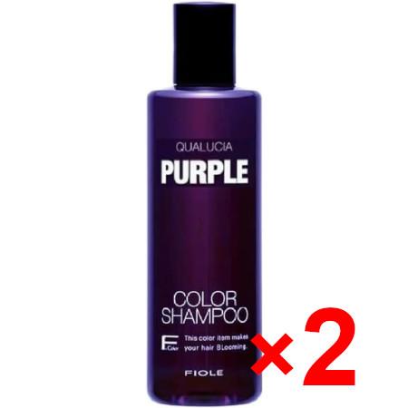 フィヨーレ FIOLE / クオルシア カラーシャンプー パープル 250ml 2個セット 染毛料 : amugis Yahoo!店 - 通販 - Yahoo!ショッピング