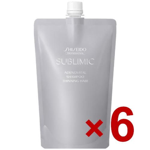 資生堂 ／ サブリミック／ アデノバイタル シャンプー 450ml レフィル 6個セット : amugis Yahoo!店 - 通販 - Yahoo!ショッピング