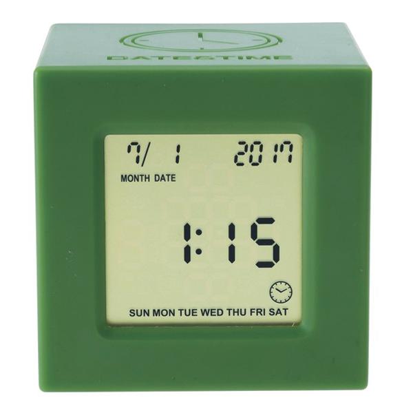 カラーランダムころりんキュービッククロック 時計 アラーム カウントダウンタイマー 温度計 多機能2664141 : 2664141 ...