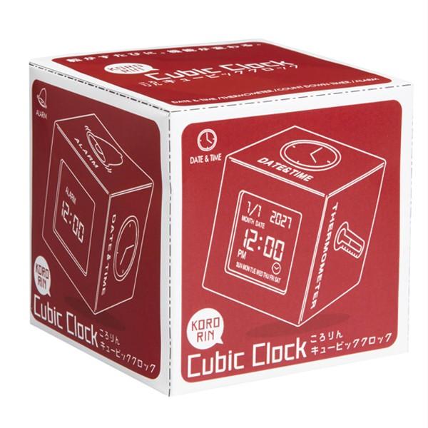 カラーランダムころりんキュービッククロック 時計 アラーム カウントダウンタイマー 温度計 多機能2664141 : 2664141 ...