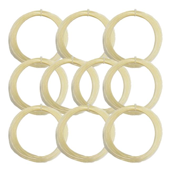 GOSEN 1張りあたり1000円 10張Setお試し12Mカット品 ゴーセン(Gosen) ウミシマ レイテックスタッチ 1.31mm ノンパッケージ 無印字 海島型モノフィラメントガット ...