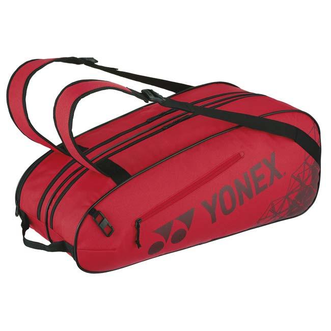YONEX 6本収納 ヨネックス(YONEX) 2025 TEAM SERIES ラケットバッグ6 カラビナ付き テニスバッグ BAG2532R(25y3m) : アミュゼスポーツ - 通販 ...