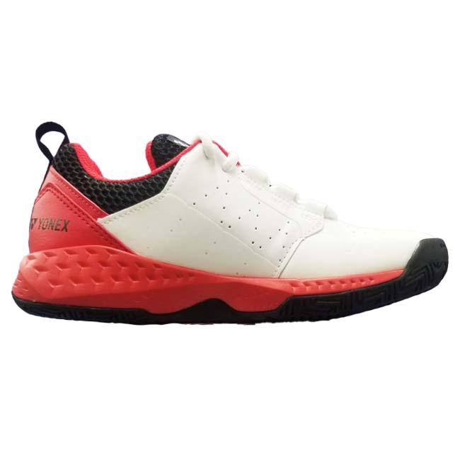 YONEX ヨネックス(YONEX) 2024 ユニセックス パワークッション 106 ローカット 3E オムニクレーコート用テニスシューズ SHT106-114 ホワイト×レッド(24y2m ...