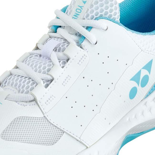 YONEX ヨネックス(YONEX) 2024 ユニセックス パワークッション 106 ローカット 3E オムニクレーコート用テニスシューズ SHT106-063 ホワイト×サックス ...