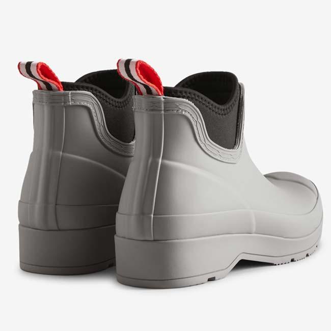 HUNTER 在庫処分特価 HUNTER(ハンター) レディース プレイ ネオプレン チェルシー ブーツ レインシューズ 国内正規商品 雨靴 WFS3020RMA-SLL スティール ...