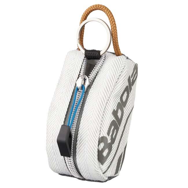 バボラ(Babolat) 2024 Wimbledon Mini Key Ring ウインブルドン ラケットバッグ型 キーリング 742033 ...