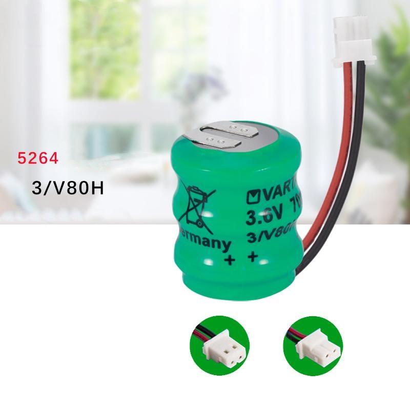 純正 新品 VARTA 3/V80H 3.6V ニッケル水素電池 5264コネクタ付 交換用 充電式バッテリー : Glennda-store ...