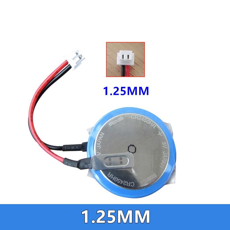 新品 Maxell マクセル CR2450HR 3V リチウム電池 1.25mm 四角型端子付き交換用 AFPX-BATT 対応 チウム電池 ...