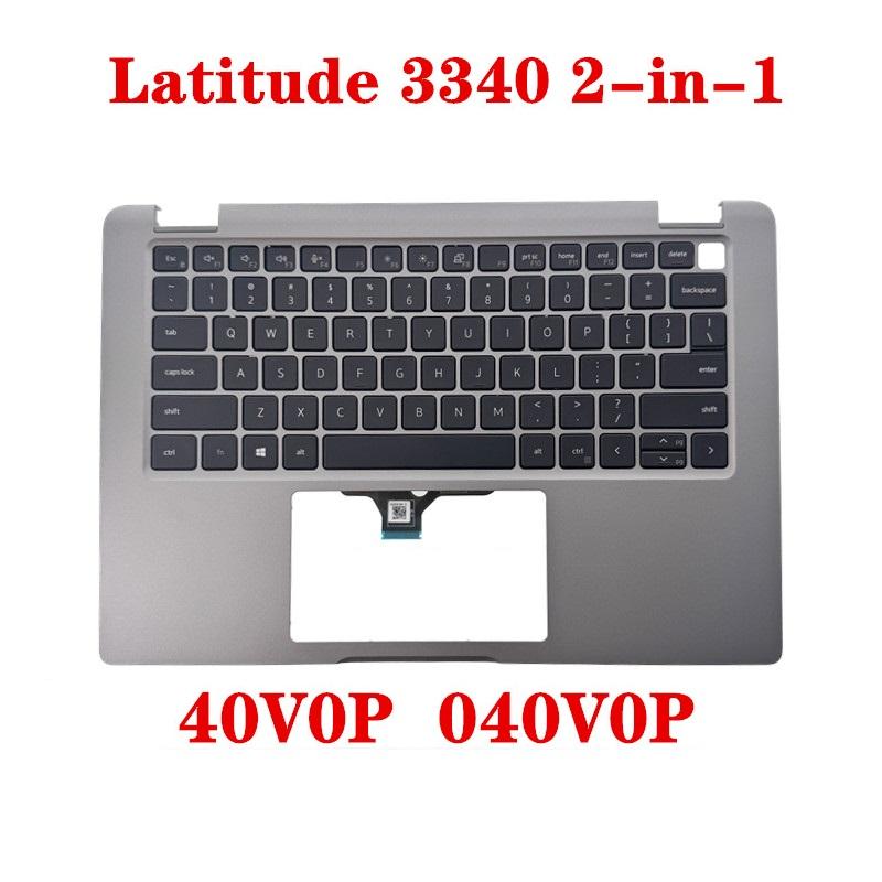 新品 Dell Latitude 3340 2-in-1 修理交換用 パームレスト キーボードべゼル キー ボード付き 40V0P ...