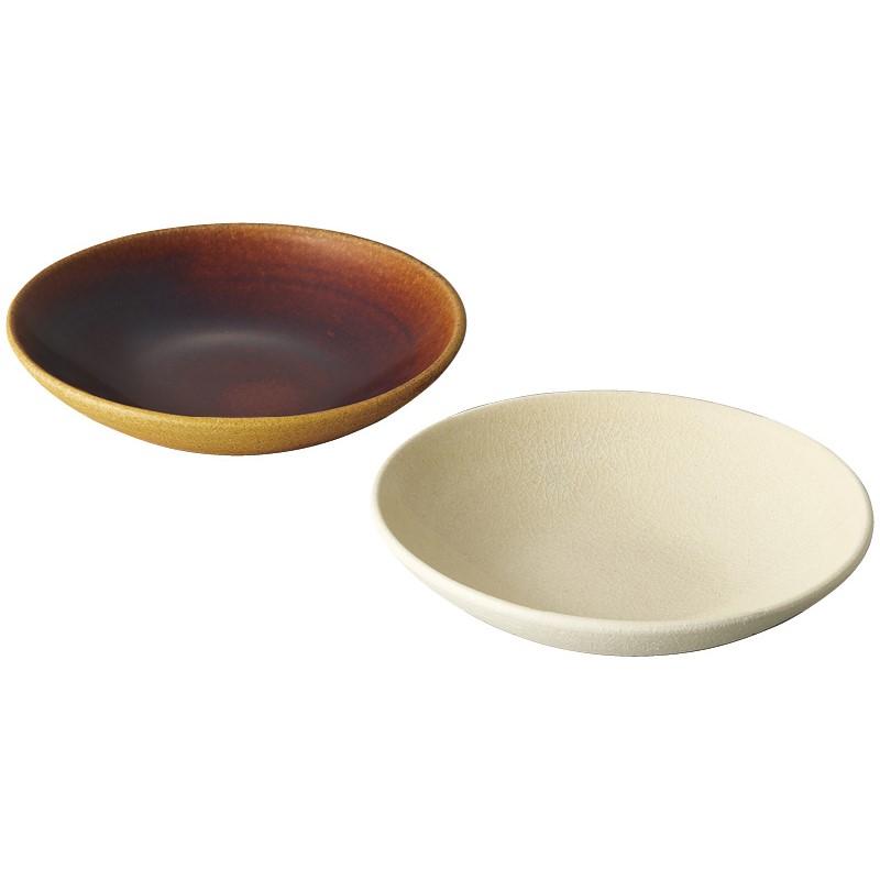 2025 ギフト プレゼント 信楽焼 Deepbreath 6インチ ボウル ペア ホワイト・キャラメル DB-8pWC 内祝い お返し C6102546 ポイント利用 : Amyruth ...