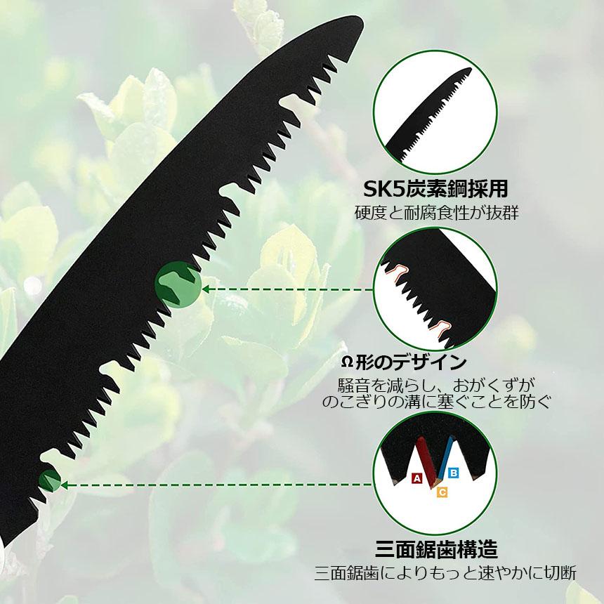 のこぎり ノコギリ 折りたたみ 2本セット 人気 快速鋸 枝切り鋸 木工 粗大ごみカッター 枝切り 鋸刃 キャンプ 木工用 園芸 枝切り 剪定 造園 鋸 大工用 庭木 :d09-61ax2 ...