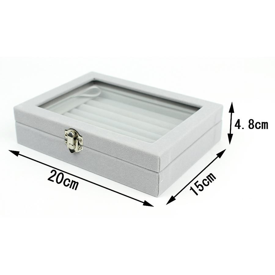 ジュエリーボックス コスメ アクセサリー メイク ボックス ガラス窓付き 小物入れ 収納 宝石箱 収納箱 宝箱 Anberotta J119 (Cタイプ) : Anberotta - 通販 ...