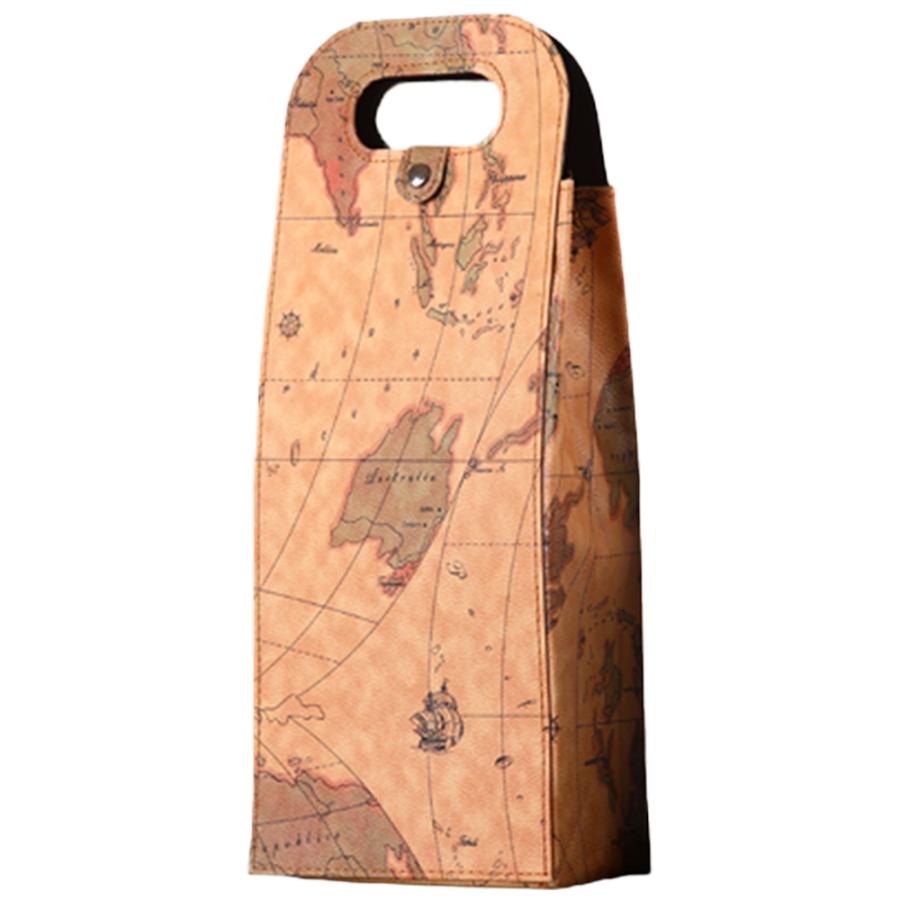 ワインバッグ クラッシック調 シャンパン ボトルバッグ 収納 ケース 持ち運び 手提げ袋 Anberotta W094 (Aタイプ・2本収納) : w094-a-2 : Anberotta ...