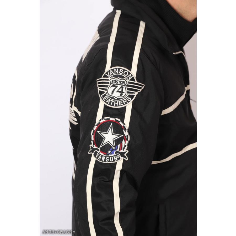 VANSON 24h限定P最大14倍!10/17pm23:59迄 バンソン ナイロンジャケット NVJK-2207 刺繍 : ANCH CRASH - 通販 - Yahoo!ショッピング