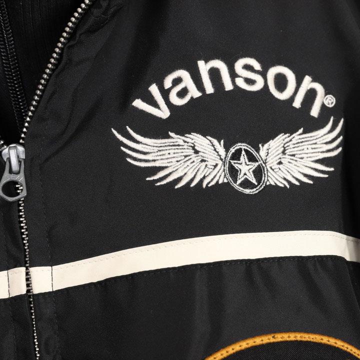 VANSON 24h限定P最大14倍!10/17pm23:59迄 バンソン ナイロンジャケット NVJK-2207 刺繍 : ANCH CRASH - 通販 - Yahoo!ショッピング