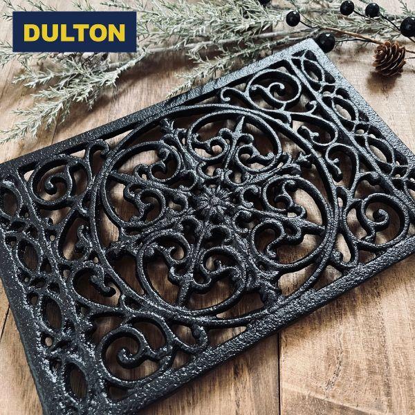 DULTON ダルトン レクタングル トリベット 鍋敷き 鉄製鍋敷き 角形 RECTANGLE TRIVET アンティークブラック スキレット なべしき 鉢台 花瓶 : andGreen ...