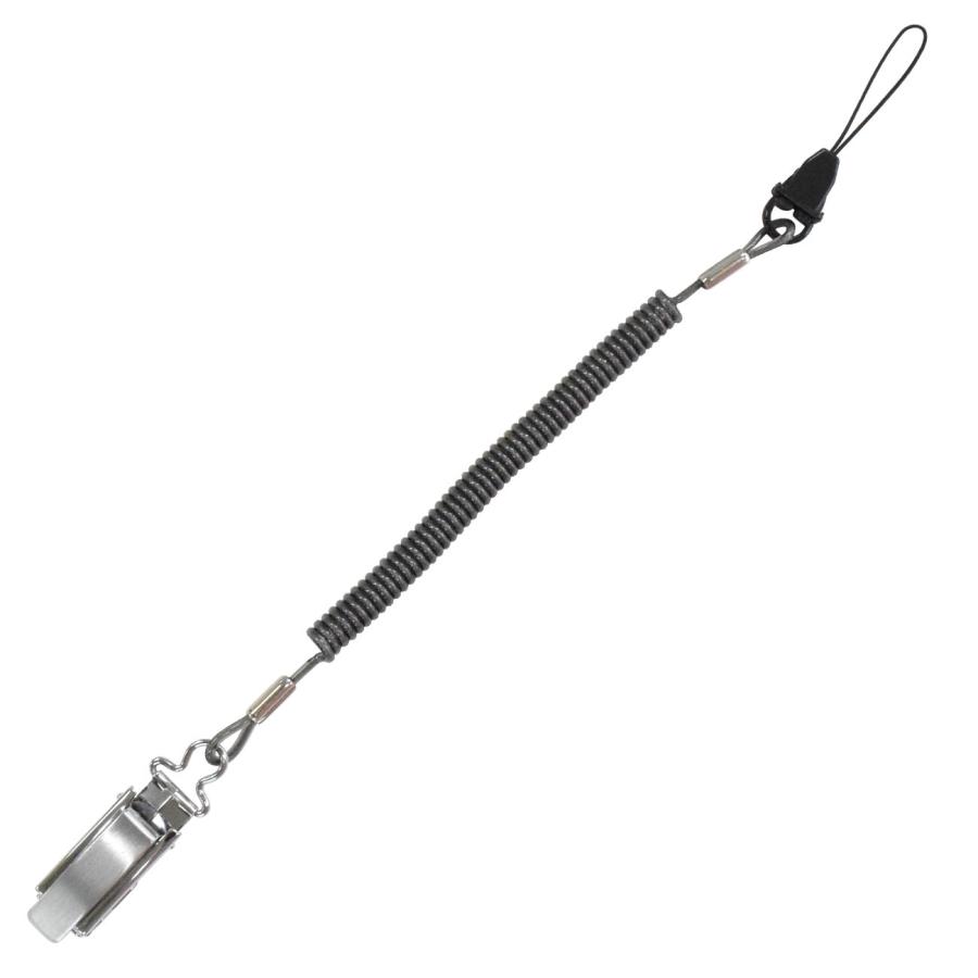 強力ワイヤー入コイルストラップ特選伸びるくん NOB-TMCBK : AND M SHOP ヤフー店 - 通販 - Yahoo!ショッピング