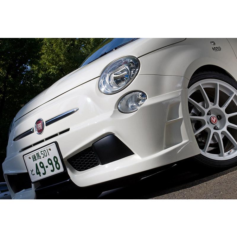 ASSO アッソ Fiat フィアット 500 ino la design フロントハーフスポイラー Fiat 500 : asso-exterior-fiat500-front-half ...