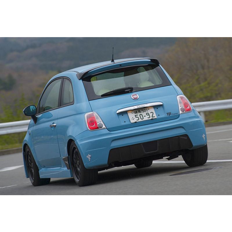 ASSO アッソ Fiat フィアット 500 ino la design リアハーフスポイラー Fiat 500 : アンダーレYahoo!店 - 通販 - Yahoo!ショッピング