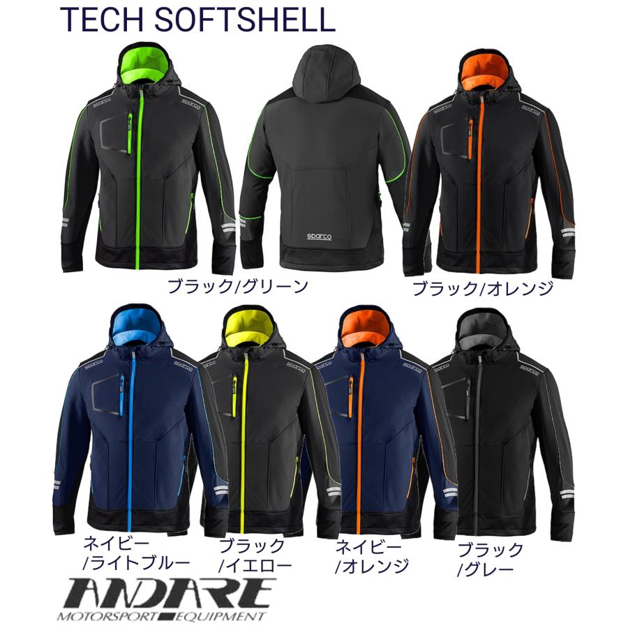 スパルコ ジャケット TECH SOFTSHELL テック ソフトシェル 02412 SPARCO : sparco-tech-softshell-02412 : アンダーレYahoo!店 ...