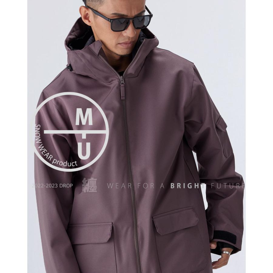 リアリズム スノーボード ウェア メンズ レディース 上下 セット スノボ スノボー スノーウェア 2023-2024 MTU エムティユー XS S M L XL XXL ...