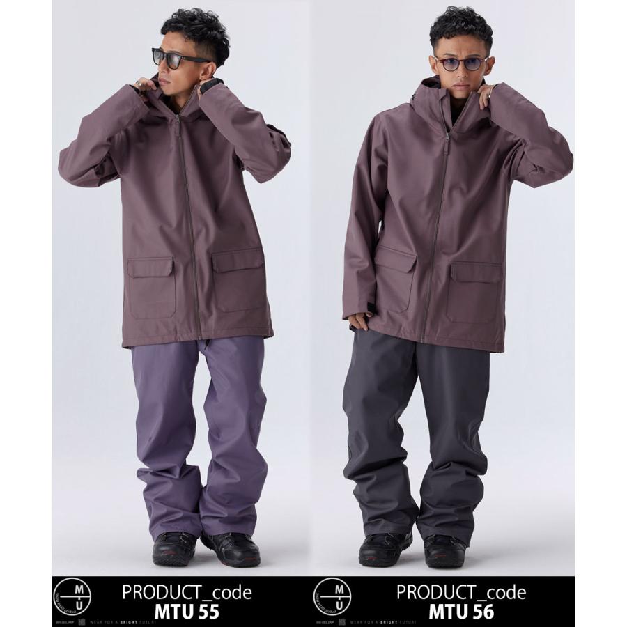 リアリズム スノーボード ウェア メンズ レディース 上下 セット スノボ スノボー スノーウェア 2023-2024 MTU エムティユー XS S M L XL XXL ...