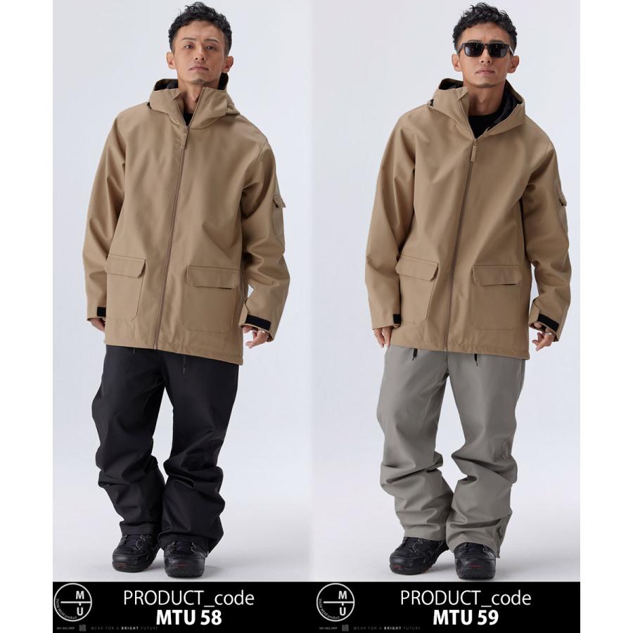 リアリズム スノーボード ウェア メンズ レディース 上下 セット スノボ スノボー スノーウェア 2023-2024 MTU エムティユー XS S M L XL XXL ...