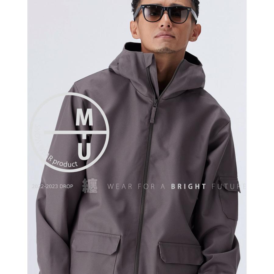 リアリズム スノーボード ウェア メンズ レディース 上下 セット スノボ スノボー スノーウェア 2023-2024 MTU エムティユー XS S M L XL XXL ...