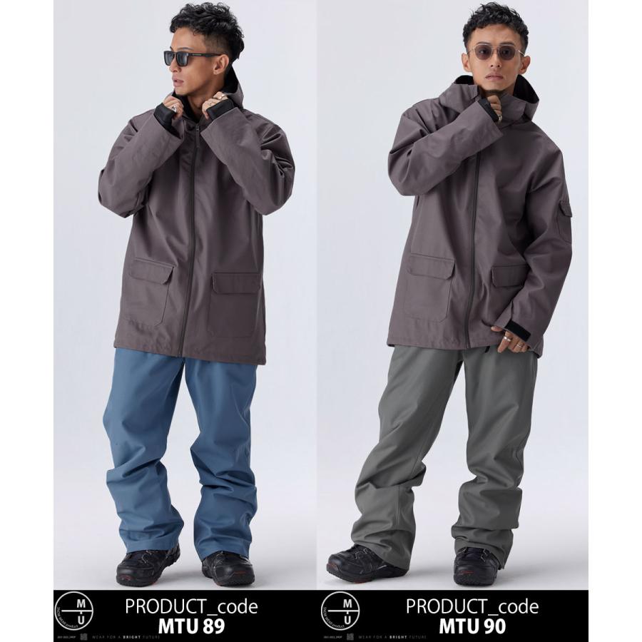 リアリズム スノーボード ウェア メンズ レディース 上下 セット スノボ スノボー スノーウェア 2023-2024 MTU エムティユー XS S M L XL XXL ...