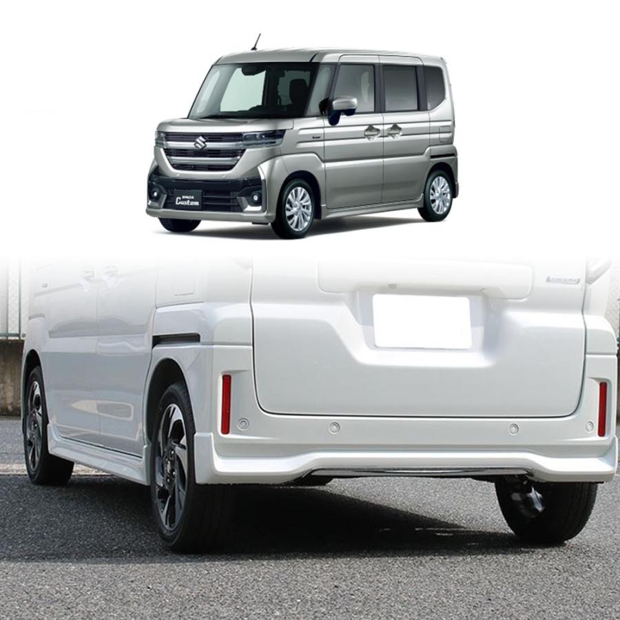 お買い得 スズキ Spacia Custom リアバンパー ガーニッシュ 1P パーツ ドレスアップ アクセサリー キズ防止 : AND ELL - 通販 - Yahoo!ショッピング