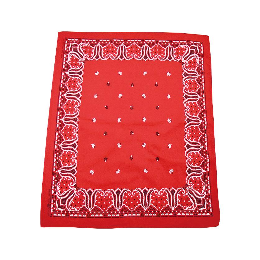 50’s 60’s USA VINTAGE バンダナ タイガー FAST COLOR ファストカラー レッド 一辺セルビッジ WPL 9939 : b90004720 : ANDFACTORY ...