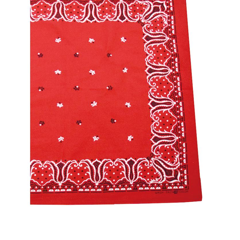 50’s 60’s USA VINTAGE バンダナ タイガー FAST COLOR ファストカラー レッド 一辺セルビッジ WPL 9939 : b90004720 : ANDFACTORY ...