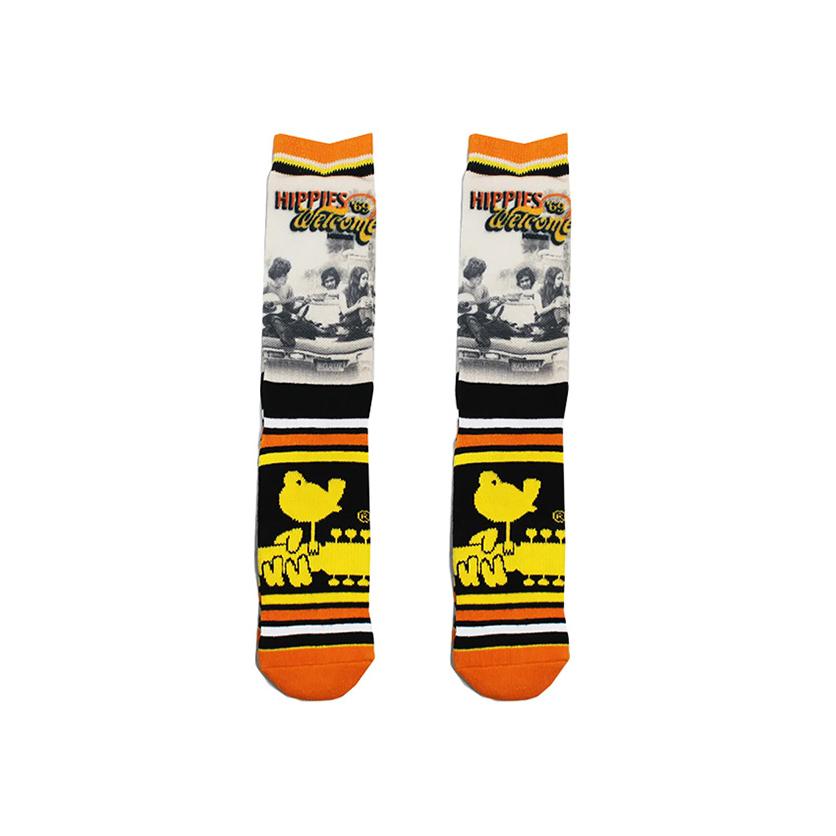 WOODSTOCK HIPPER´S WELCOME SOCKS ウッドストック メンズ ソックス : ANDFACTORY - 通販 ...