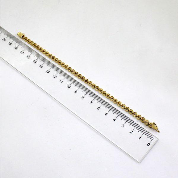 中古美品 18金 ダイヤ 3.0ct テニスブレスレット : 安藤商事ヤフーショップ - 通販 - Yahoo!ショッピング