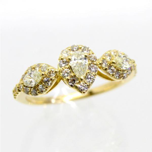 中古美品 18金 ダイヤ 0.80ct リング 13号 : 安藤商事ヤフーショップ - 通販 - Yahoo!ショッピング