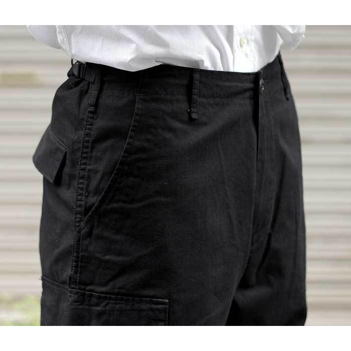 orSlow オアスロウ × フェブ 別注 ブラック ジャングルファティーグ パンツ ヴィンテージフィット (03-V5260-RIP ...