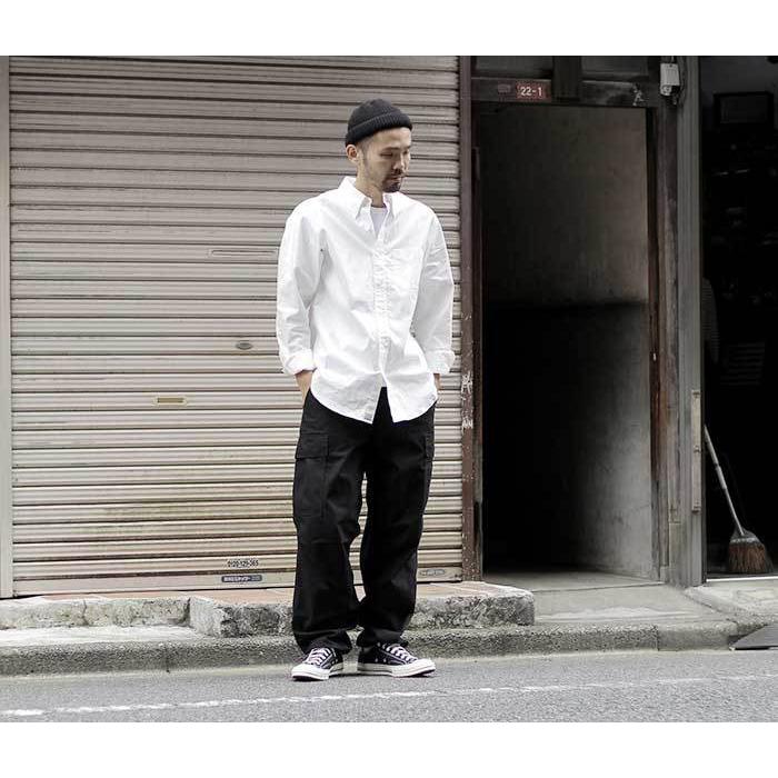 orSlow オアスロウ × フェブ 別注 ブラック ジャングルファティーグ パンツ ヴィンテージフィット (03-V5260-RIP ...