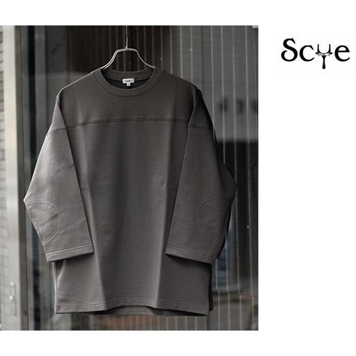 Scye（サイ） ループバック テリー フットボール Tシャツ (1123-21201) : アンドフェブヤフー店 - 通販 - Yahoo!ショッピング
