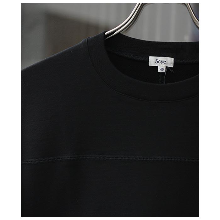 Scye（サイ） ループバック テリー フットボール Tシャツ (1123-21201) : アンドフェブヤフー店 - 通販 - Yahoo!ショッピング