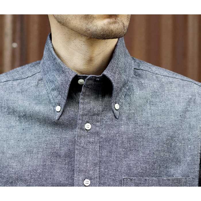 ワーカーズ WORKERS シャンブレー ウィンター モディファイド ボタンダウンシャツ Modified BD (2210-WINT-MOD ...