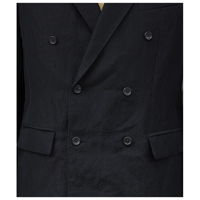 アプレッセ A.PRESSE ダブル ブレステッド ジャケット (23SAP-01-11M) : 23sap-01-11m : アンドフェブ ...