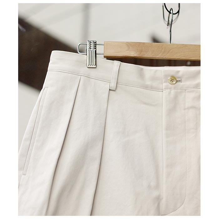 アプレッセ A.PRESSE ツータック チノ ショーツ (23SAP-04-02H) :23SAP-04-02H:アンドフェブヤフー店 - 通販 - Yahoo!ショッピング