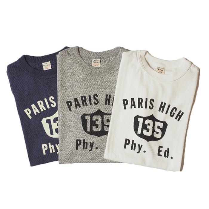 予約商品(お届け予定 未定) WAREHOUSE ウエアハウス PARIS HIGH プリントTシャツ 4601 PARIS HIGH T ...