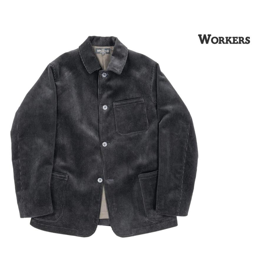 予約商品(お届け予定 9月頃以降) ワーカーズ WORKERS ジャケット ヘビーコーデュロイ ブラック (2509-WRKJK-HCD) : アンドフェブヤフー店 - 通販 - Yahoo ...