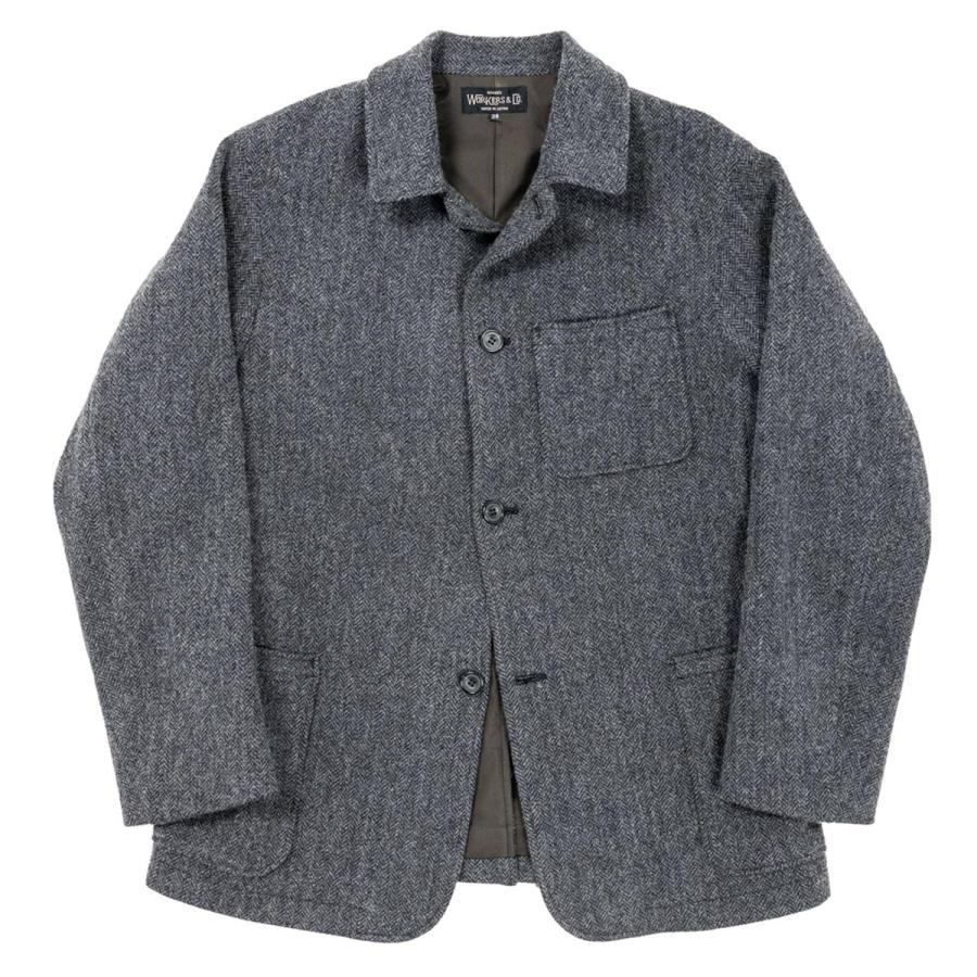 予約商品(お届け予定 9月頃以降) ワーカーズ WORKERS ジャケット ウールコットン ツイード (2509-WRKJK-WCT) : アンドフェブヤフー店 - 通販 - Yahoo!ショッピング