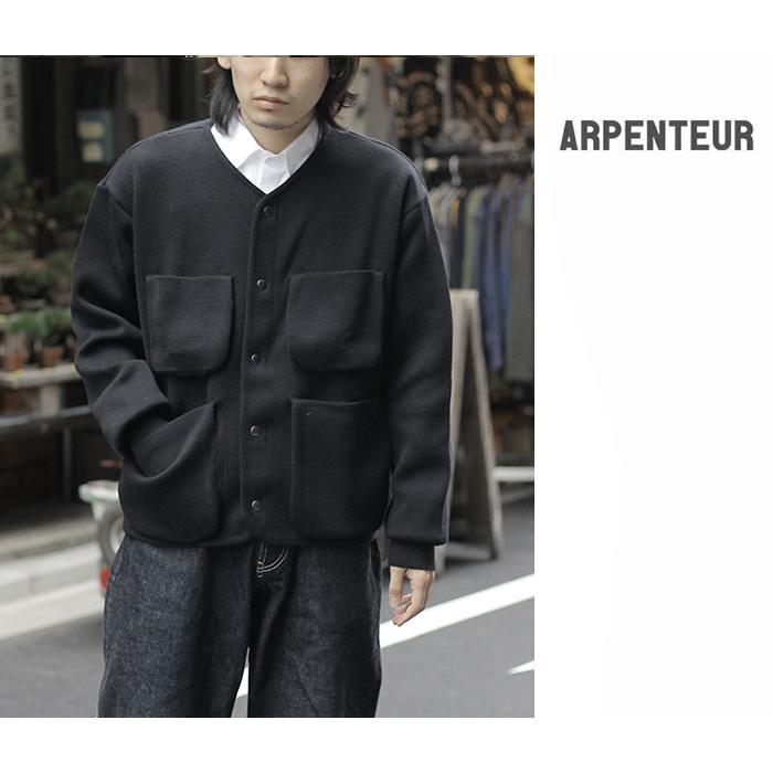 アーペントル ARPENTEUR スナップボタンウールカーディガン (AP-GEORGE) :AP-GEORGE:アンドフェブヤフー店 ...