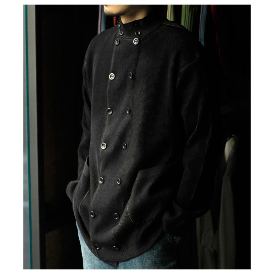 オーベルジュ AUBERGE コットン ダブル ニット カーディガン ジャケット "ギュンター" (AU26S27) : アンドフェブヤフー店 ...