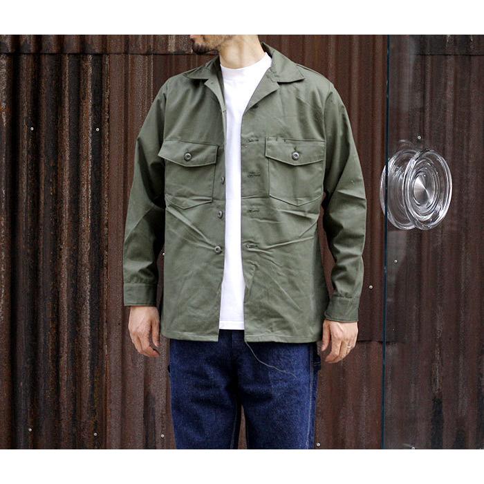 米軍 ユーティリティシャツ ミリタリーシャツ アーミーシャツ デッドストック DEADSTOCK U.S.ARMY SHIRT UTILITY ...